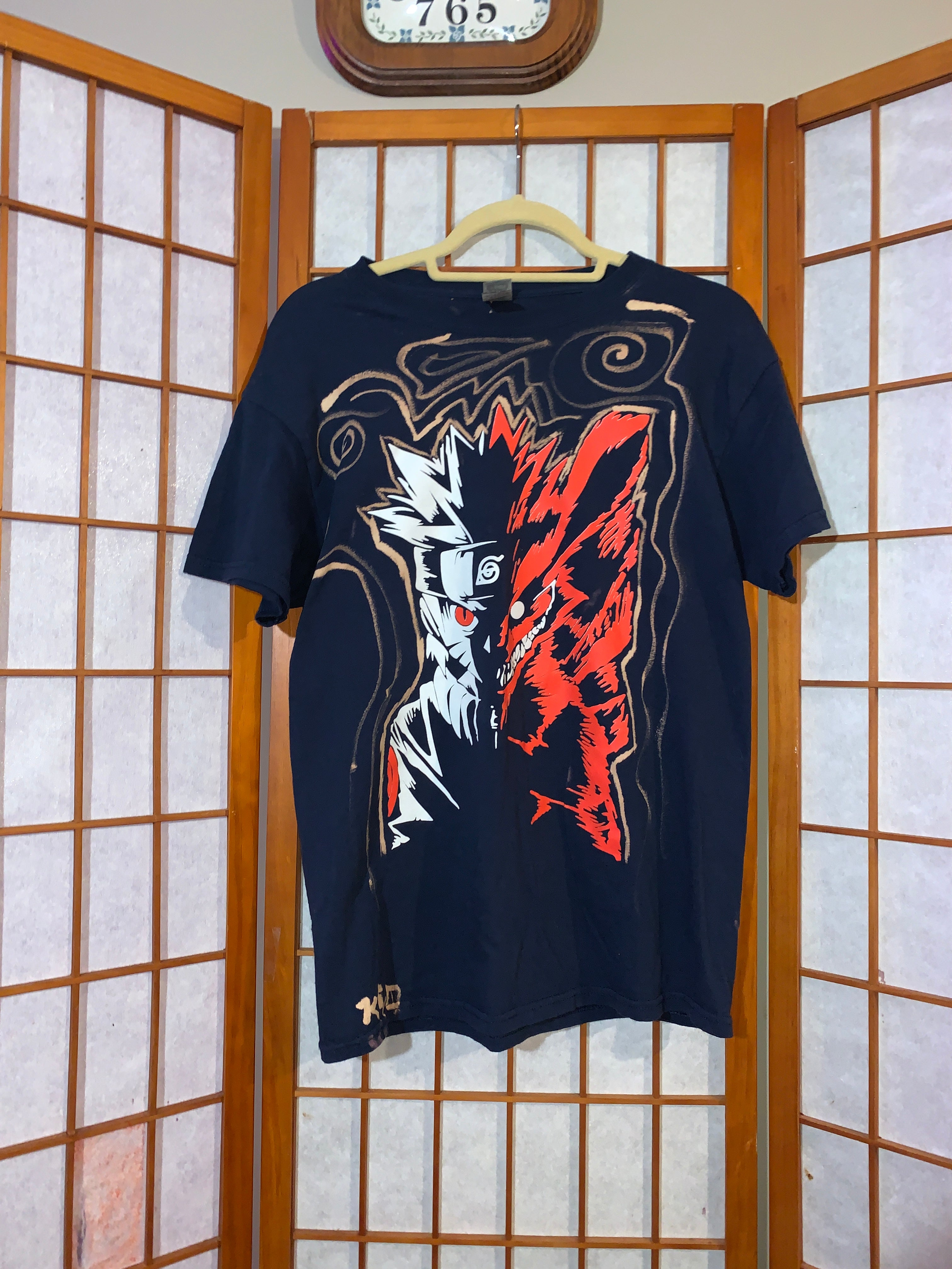 Hokages & Fox Bleach Stained Shirt – Steazy Ds